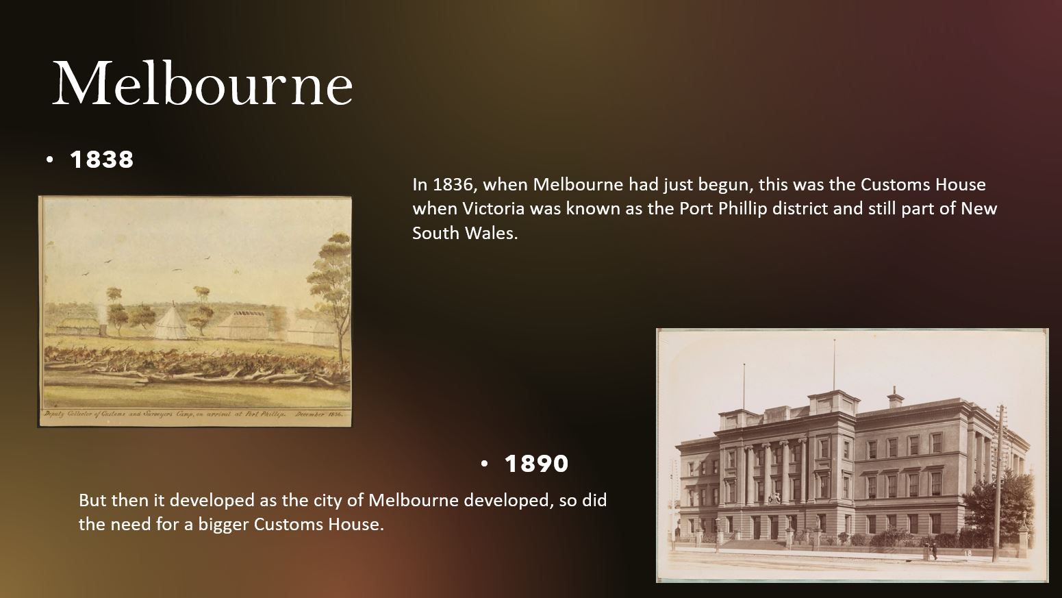 Geelong’s First Customs House | Investigator Multimedia